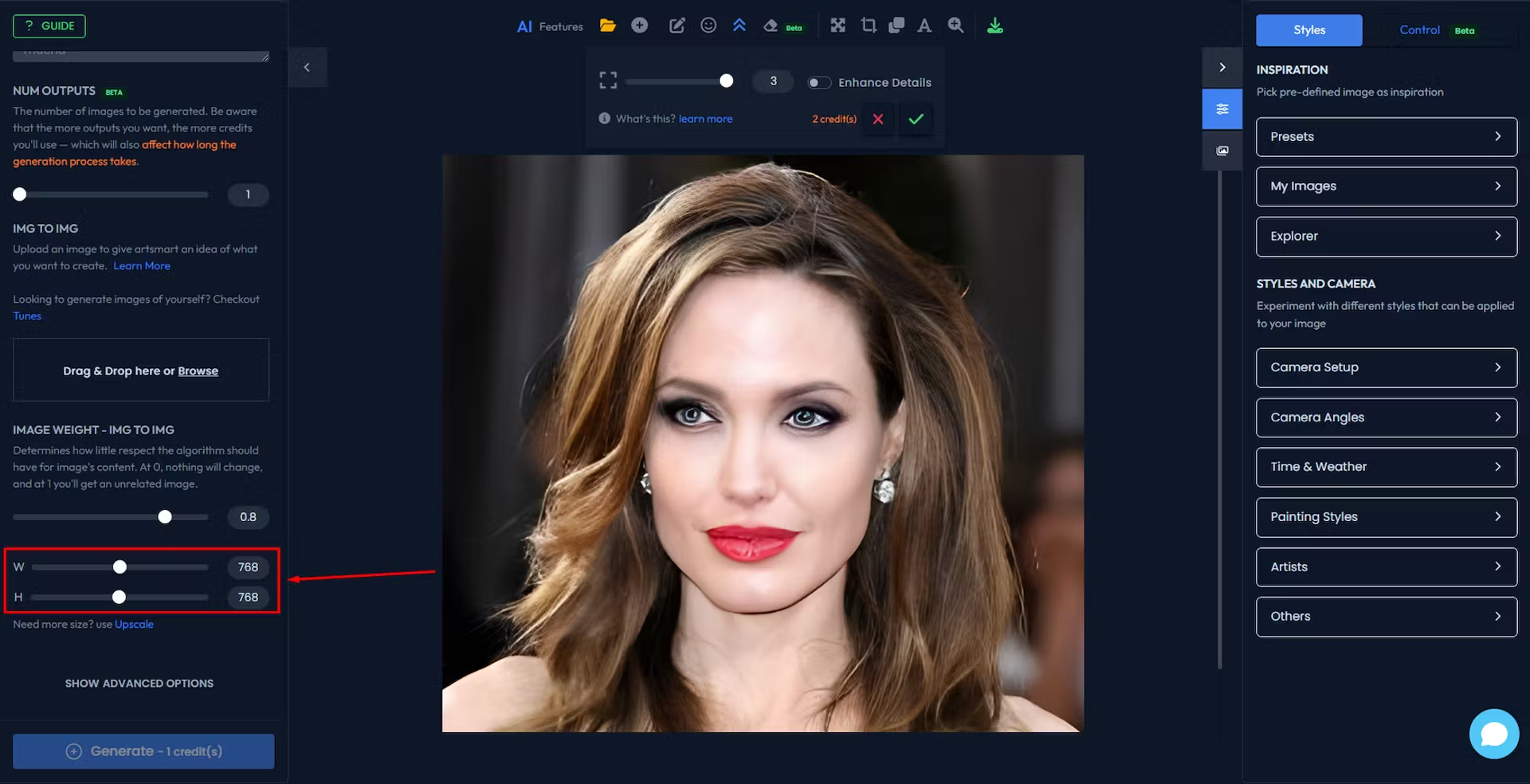 Image Upscaler - ARTSMART AI