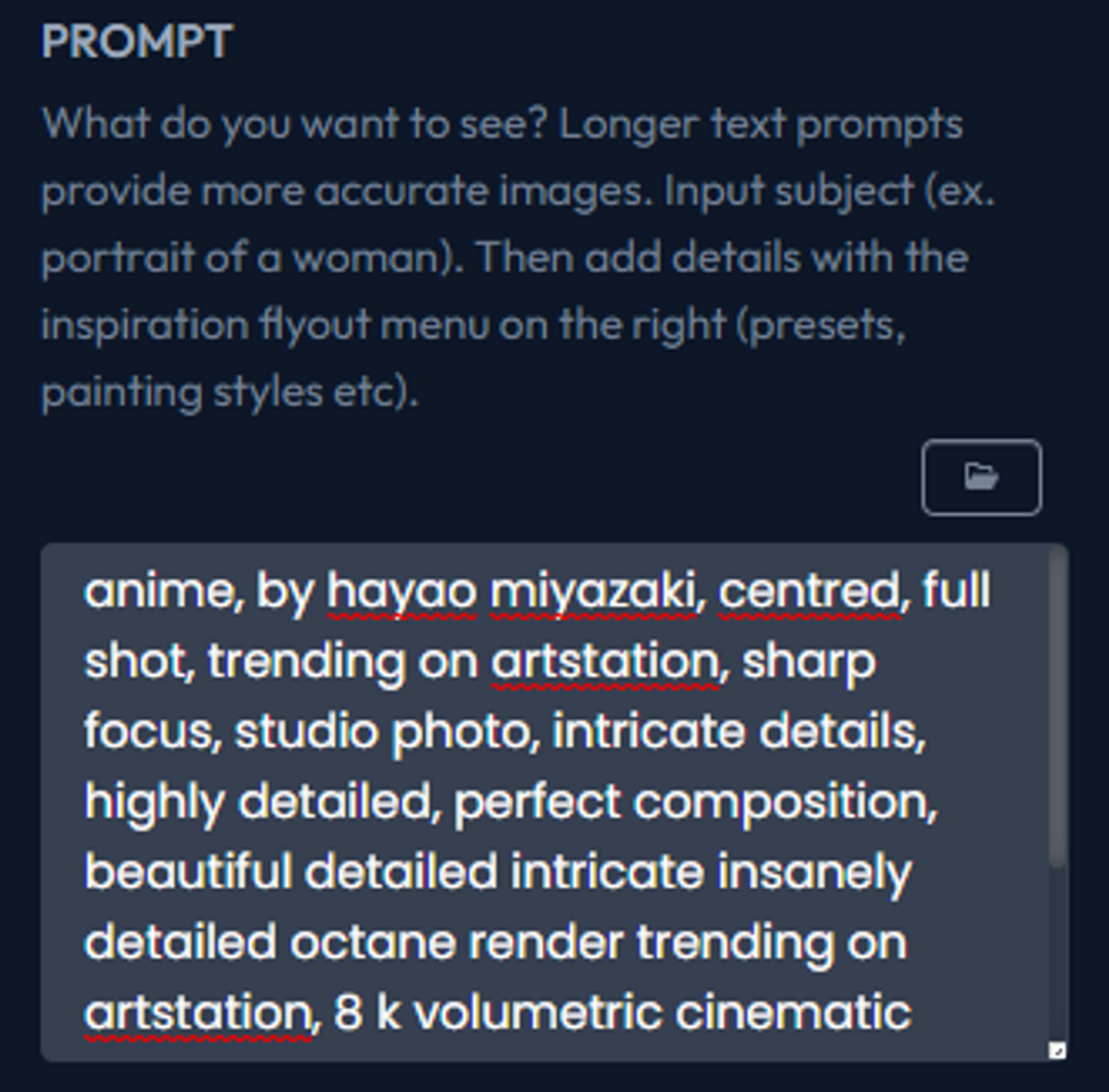 Preset: Explore Predefined Prompt Templates - ARTSMART AI