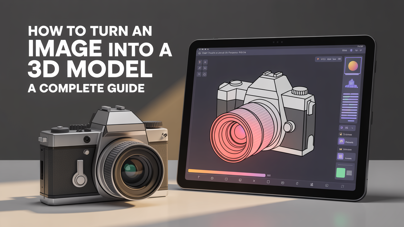 Turn an Image into a 3D Model in Minutes: Best Tools & Tips
