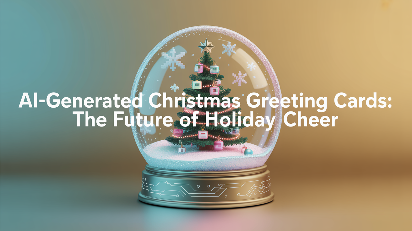 Create AI-Generated Christmas Greeting Cards in Minutes | Easy & Personal