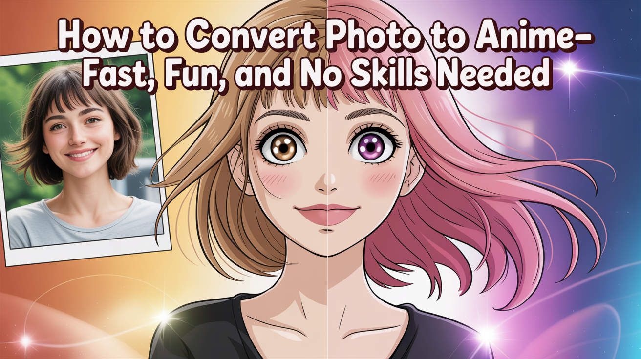 Convert Photo to Anime Easily with AI