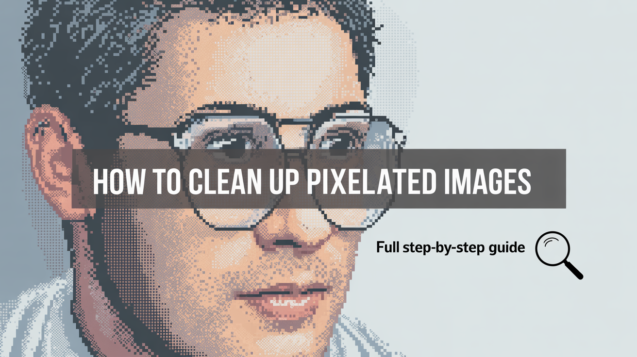 How to Clean Up Pixelated Images: Full Step-by-Step Guide