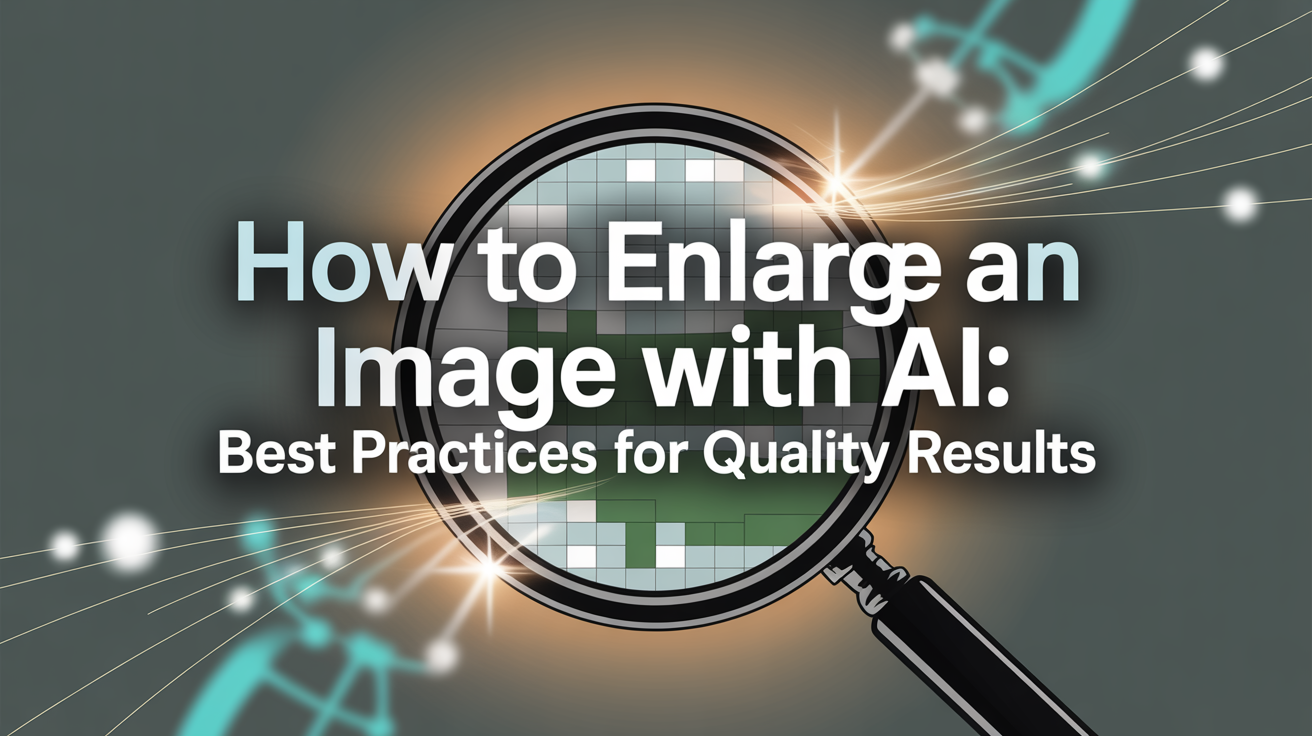 AI Photo Enlargement: Clear, High-Res Images in Seconds