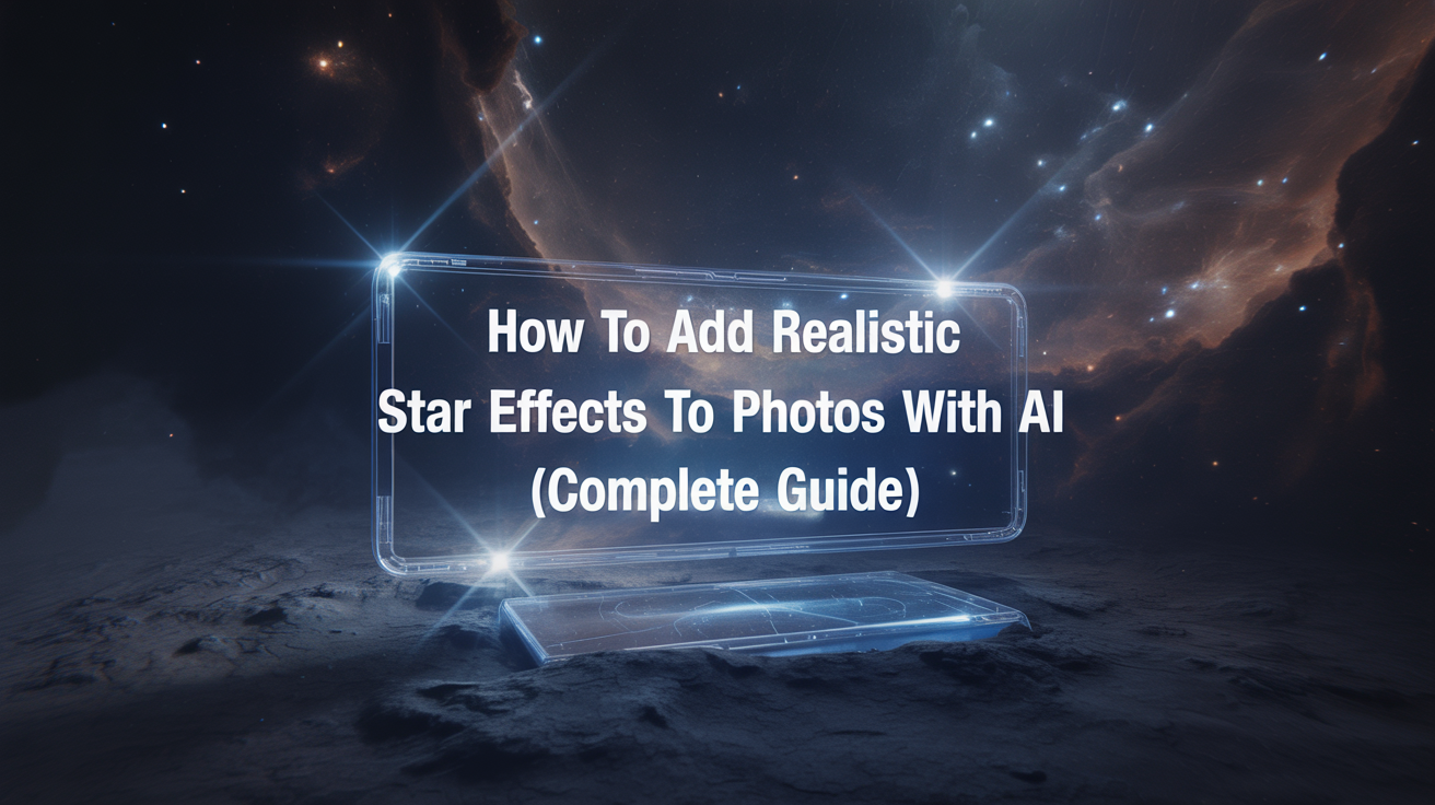 Add Stars to Photos with AI: Sky Effects Made Simple