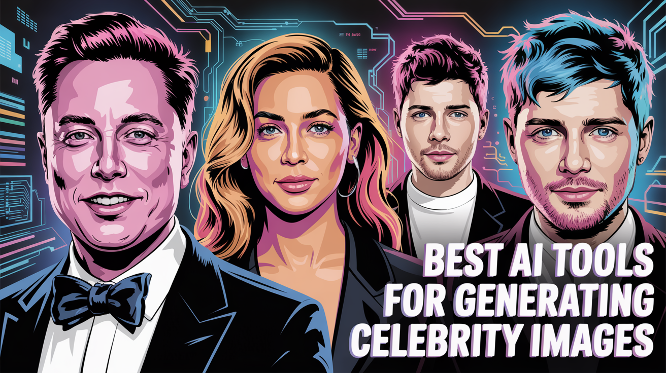 Top 9 AI Celebrity Image Generators You Can Try Today