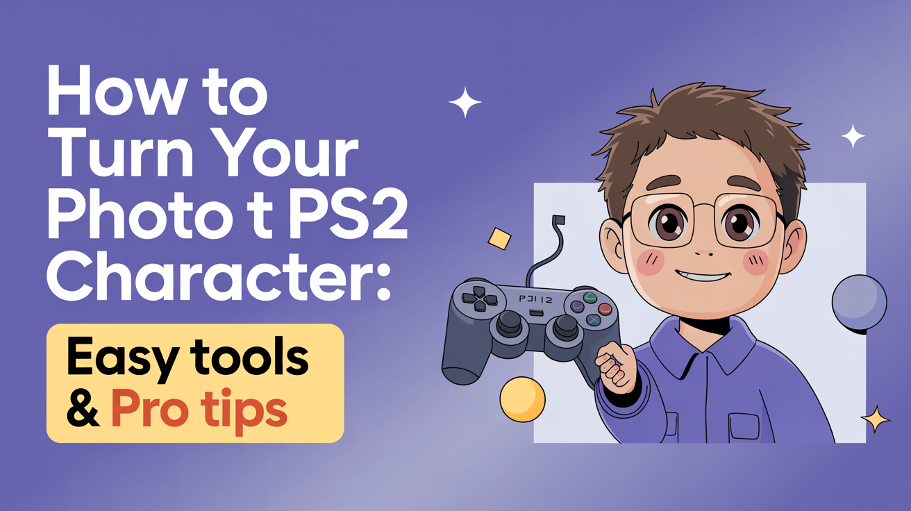 Create a PS2-Style Character from Your Photo Using AI