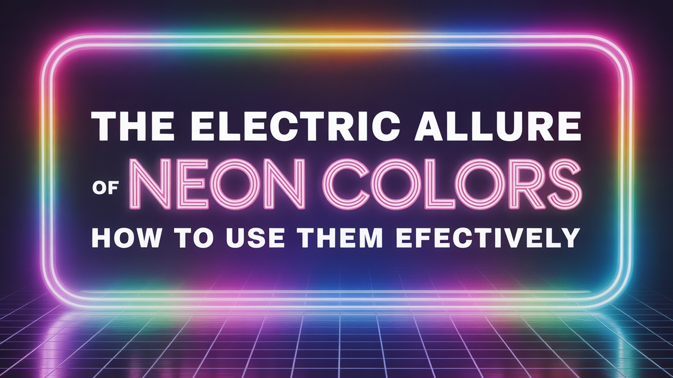 What Are Neon Colors? Meaning, Uses, and Design Tips