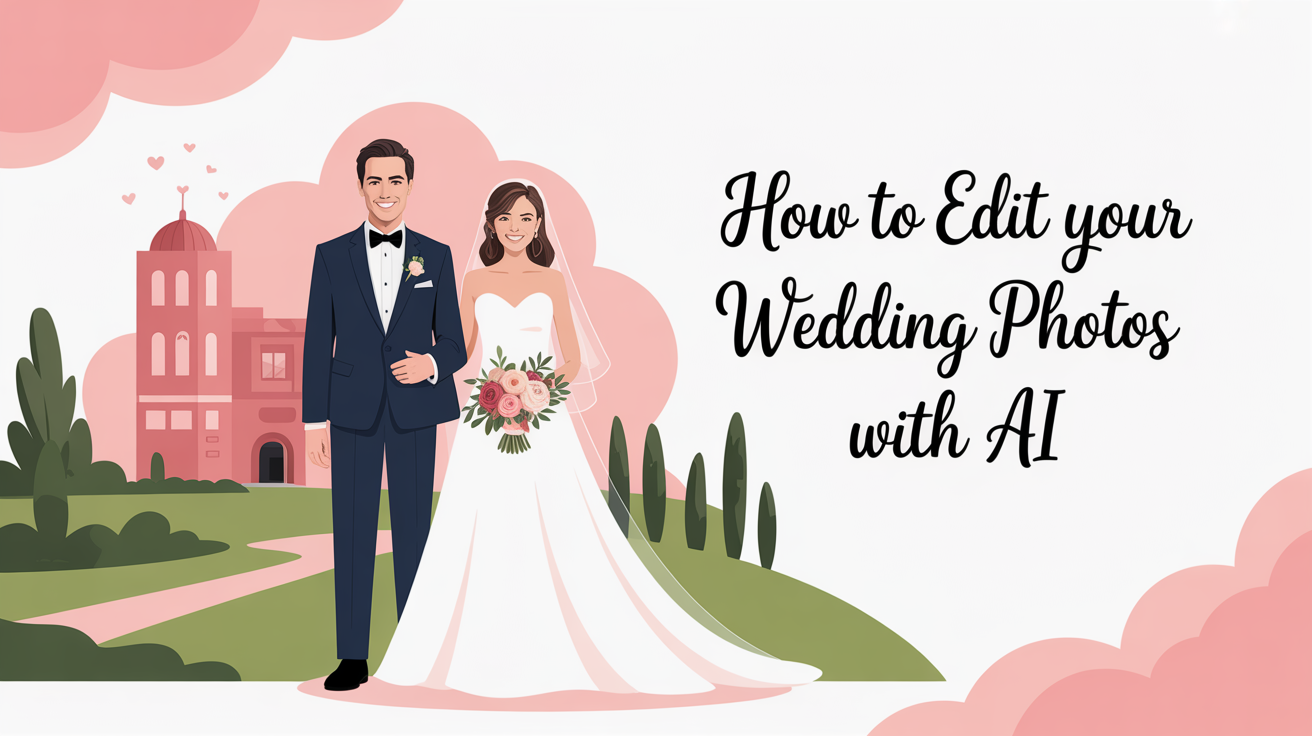 How to Edit Wedding Photos with AI for Stunning Results?