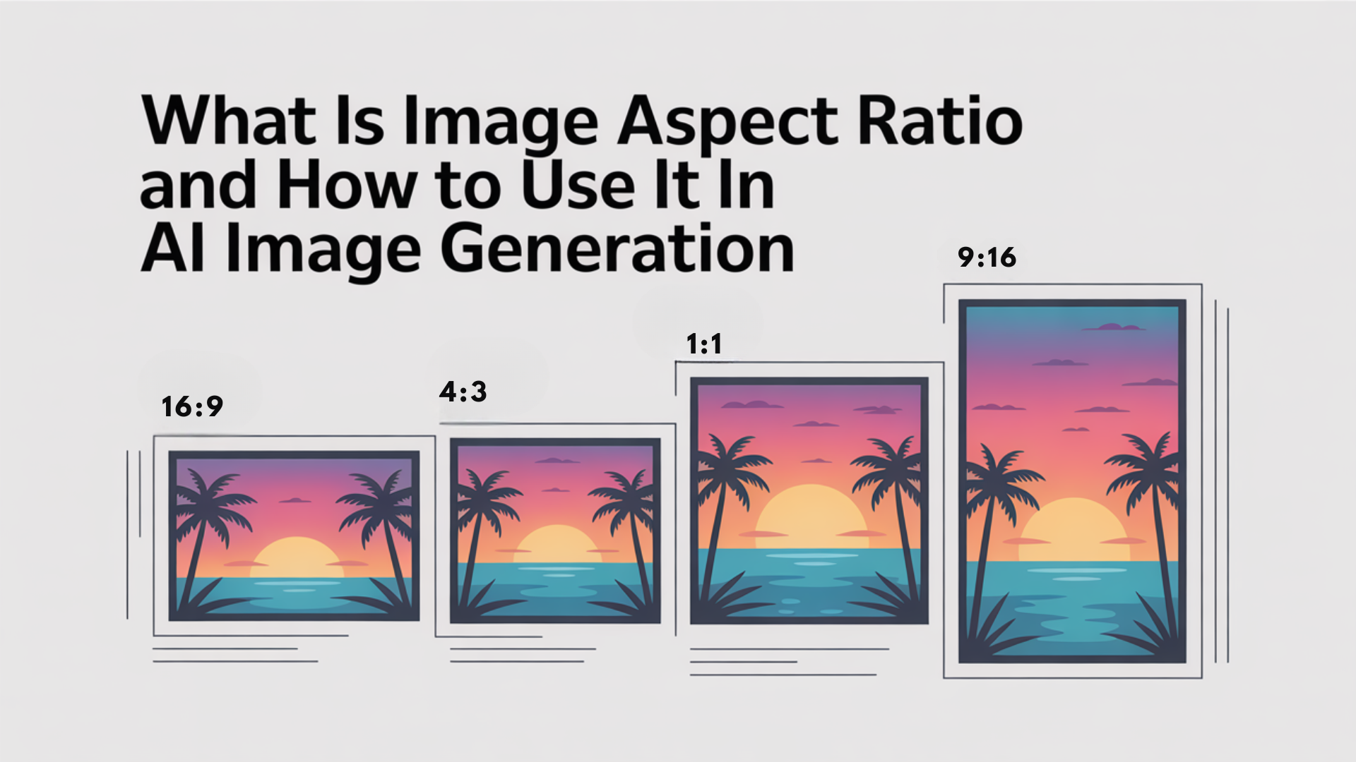 Image Aspect Ratio in AI Art – Guide to Choosing the Right Ratio