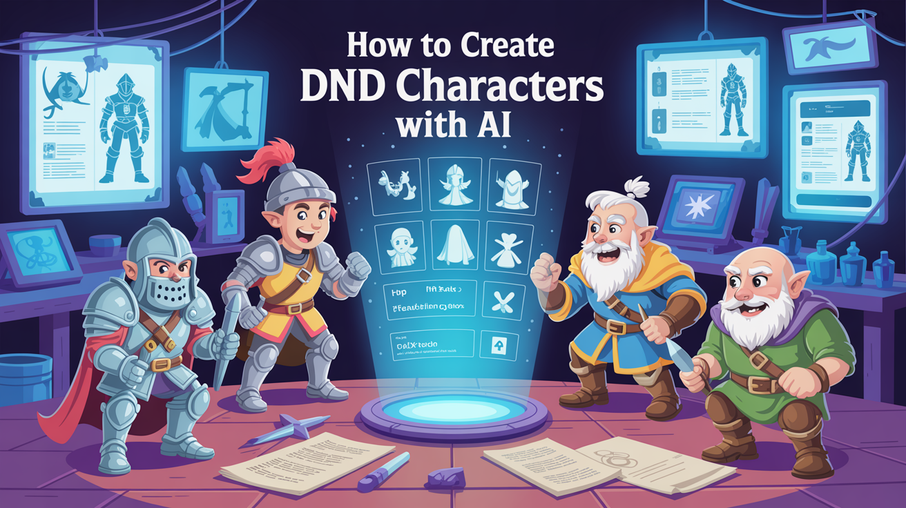 How to Create DnD Characters with AI – Complete Guide