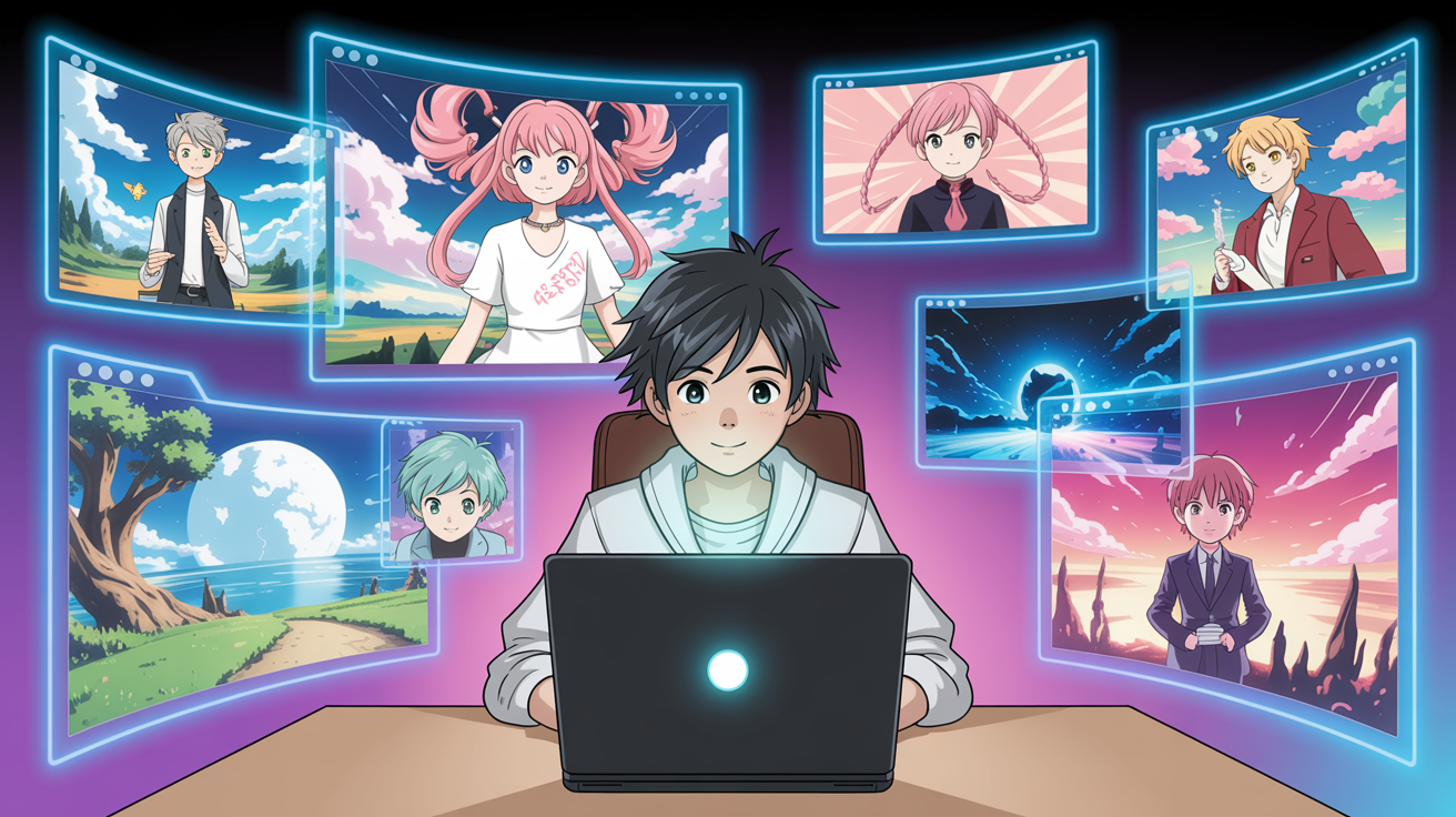 AI Anime Generator – Turn Words & Photos Into Anime Art