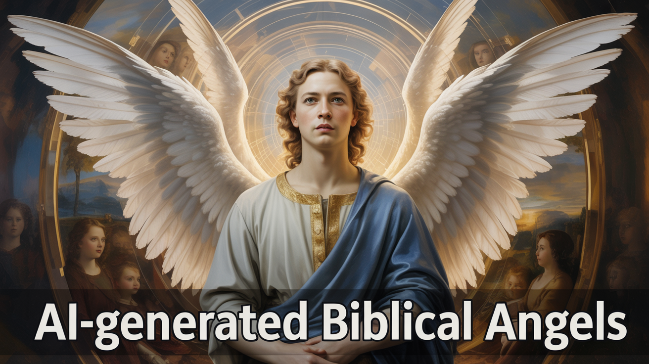 AI-Generated Biblical Angels: Reimagining Christian Angel Through AI