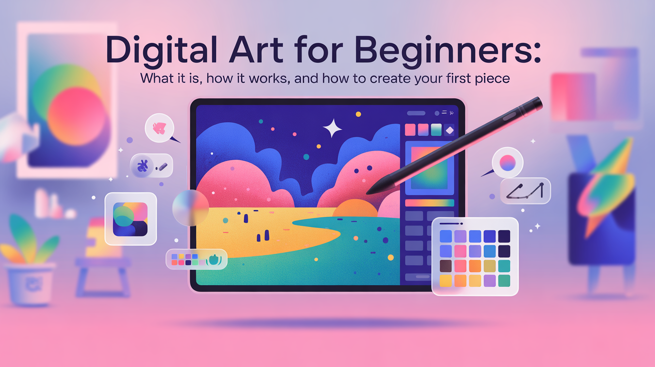Digital Art for Beginners: What It Is and How to Get Started